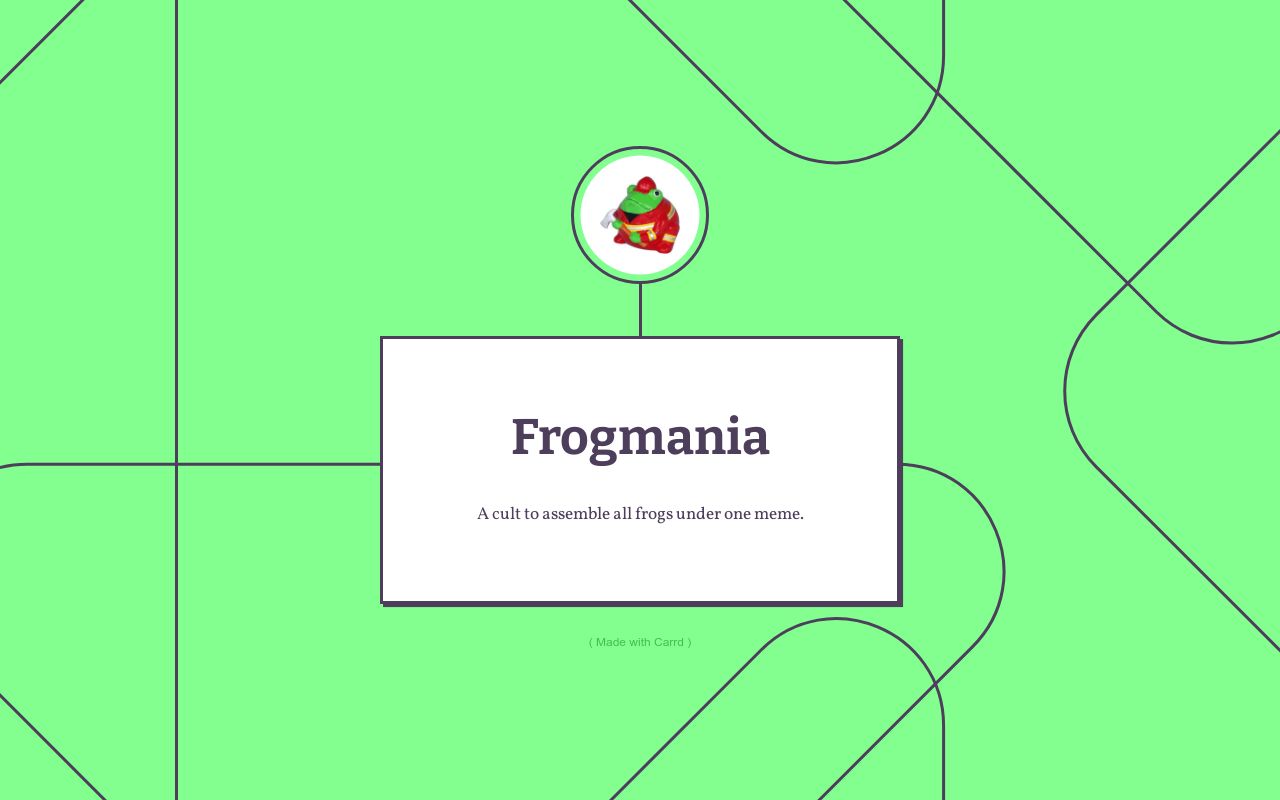 Frogmania